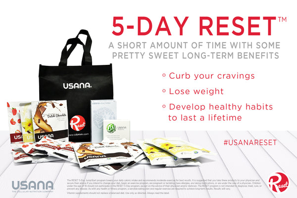 USANA RESET™ 5-Day Jump Start Kit - A clean break from unhealthy foods ...